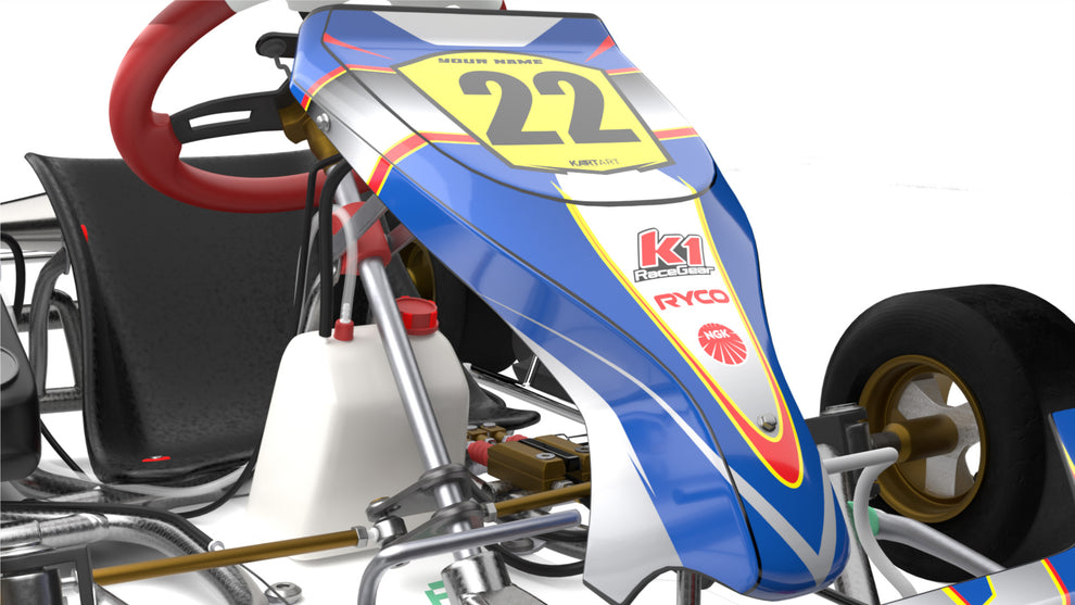 Apex Style Full Go Kart Sticker Kit :: Custom made to your ...